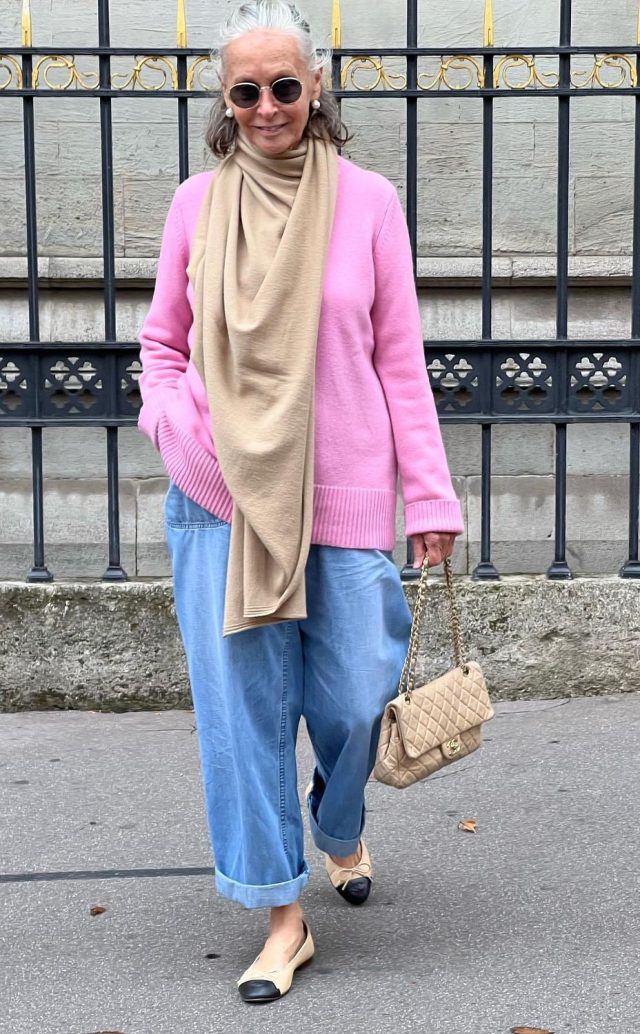 How to Dress French Style Over 50