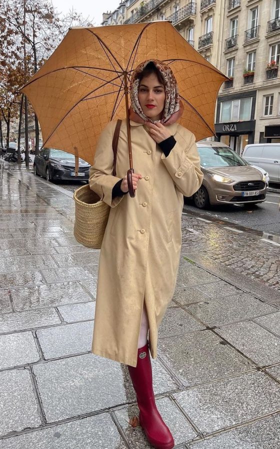8 French Girl Rainy Day Outfits